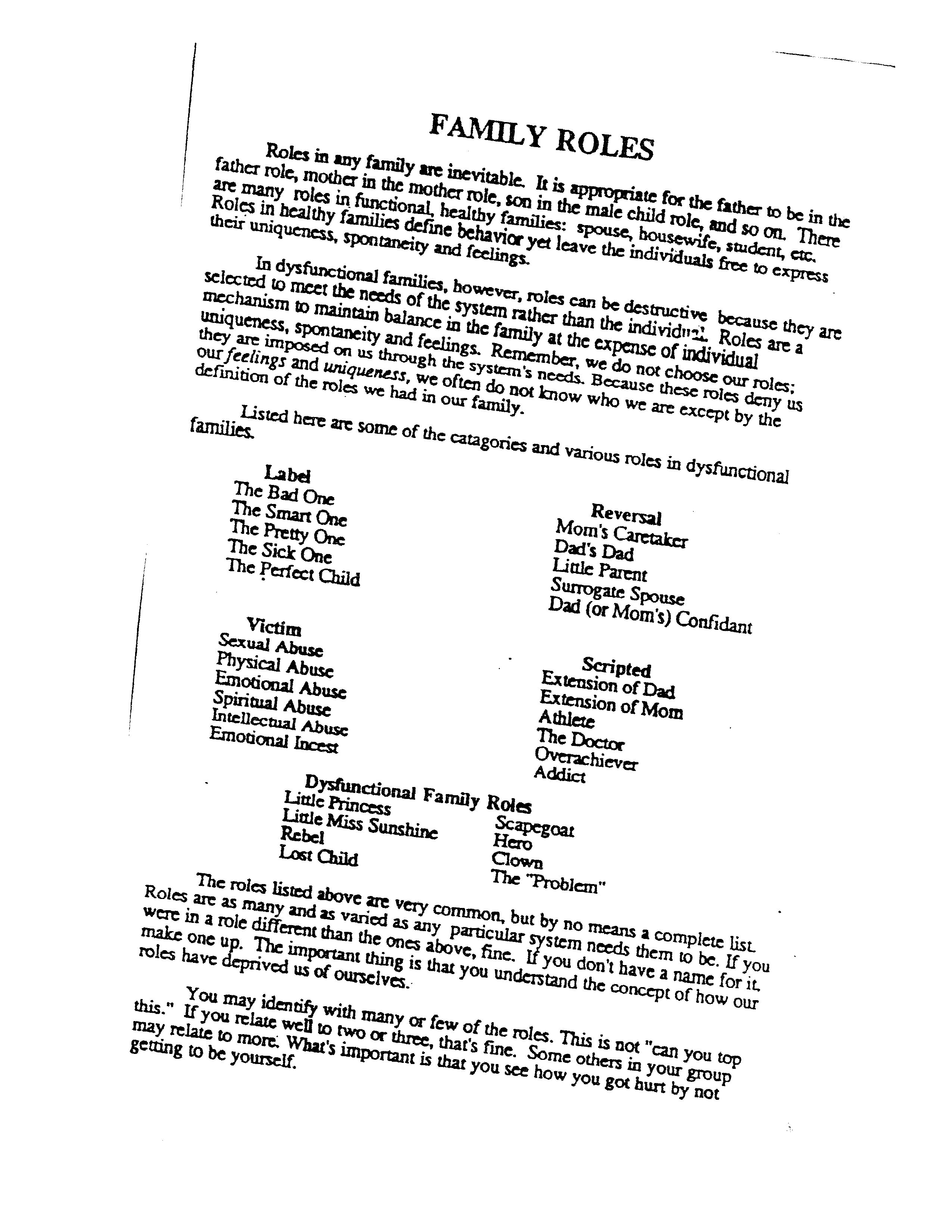 Prayer Needed for Members of a Dysfunctional Family!!! – Christian Writer